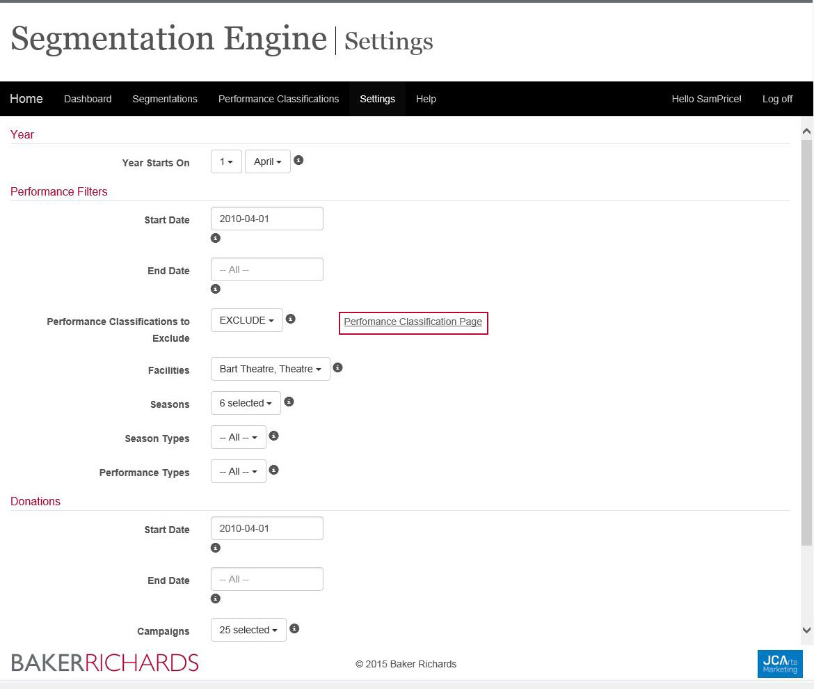 3 Performance Classification Arts Engines